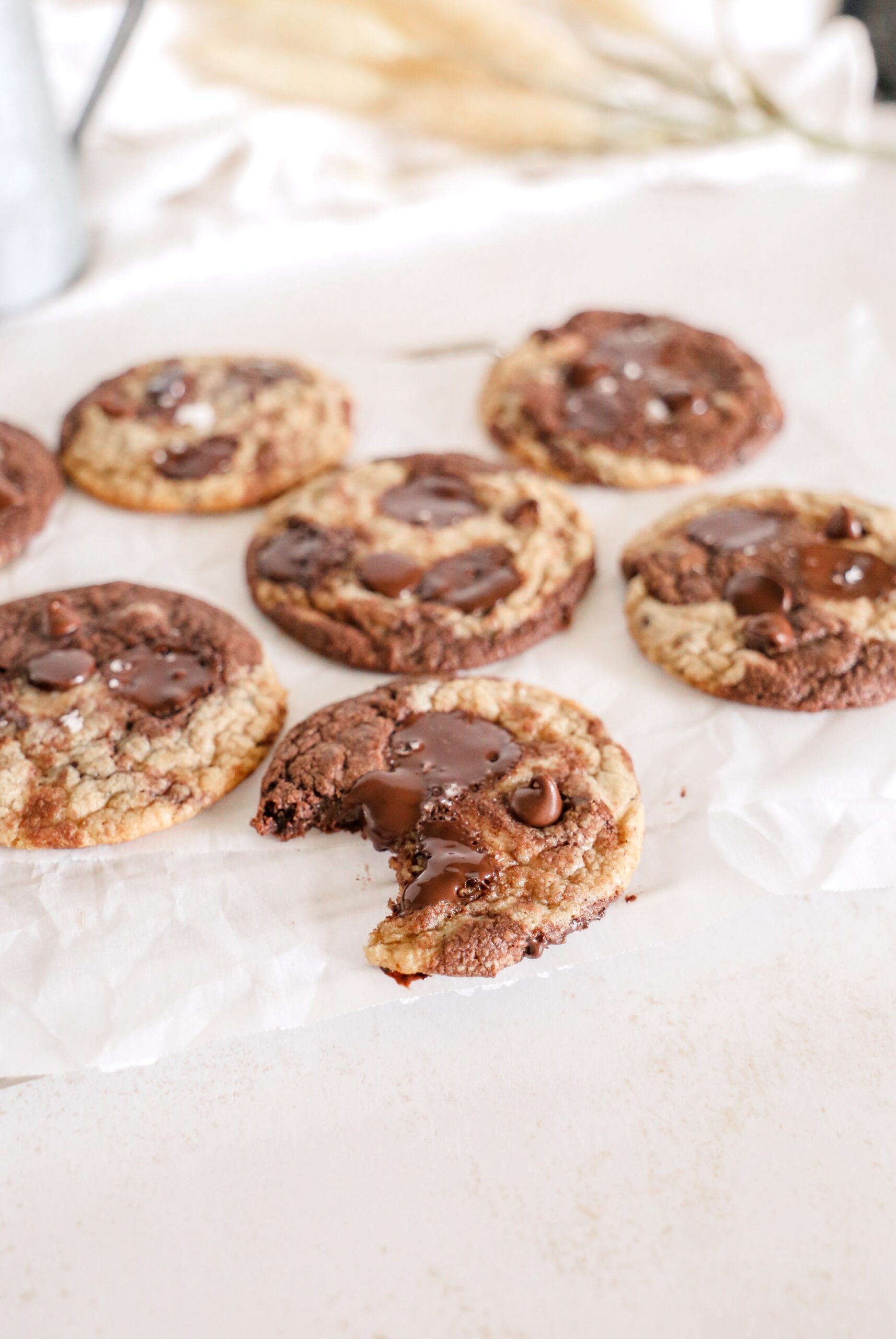 Marbled Chocolate Chip Cookies - Whiskfully Blessed